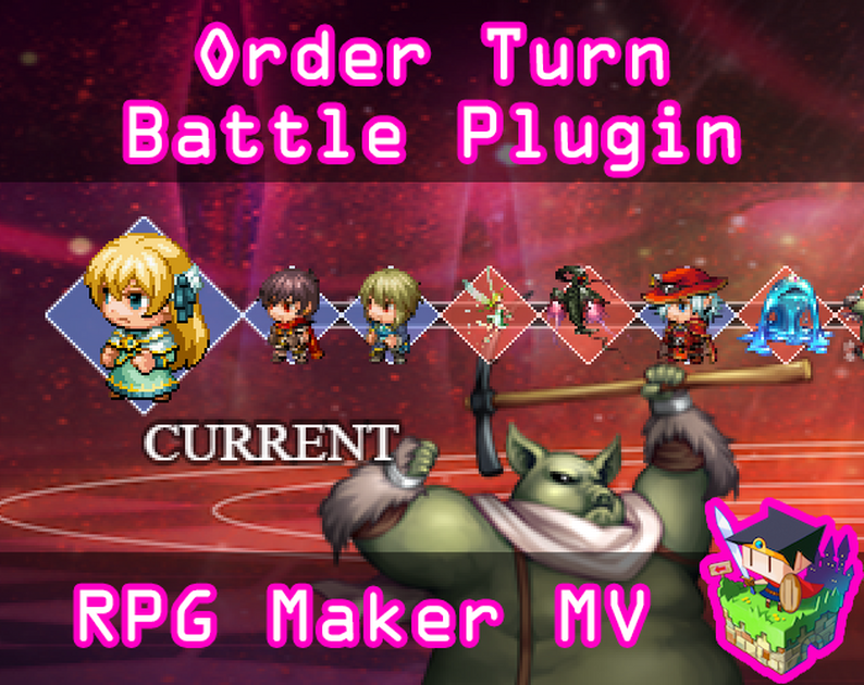 Order Turn Battle System plugin for RPG Maker MV by Olivia
