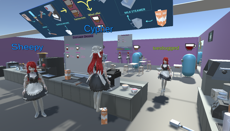 Maid Cafe Coop by Aranclanos