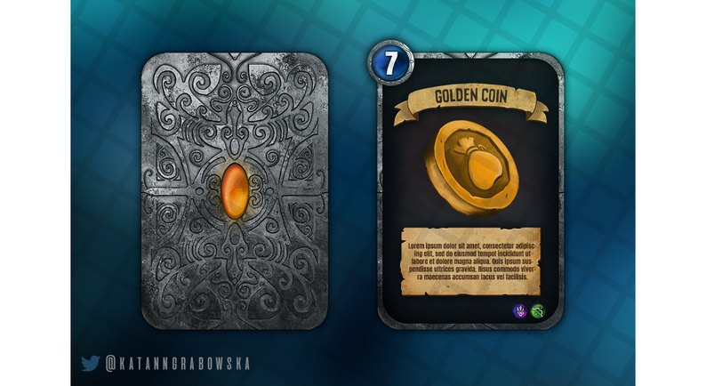 Card Game GUI - Cards Design 2D Kitbash by KatGrabowska Card Game GUI - Cards Design 2D Kitbash by KatGrabowska