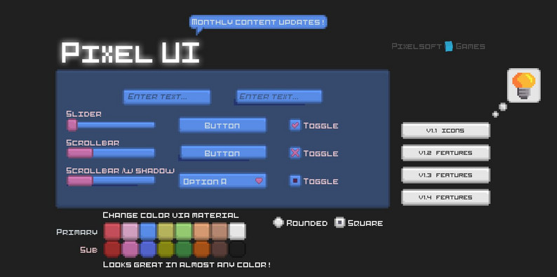 Pixel UI by DirePixel