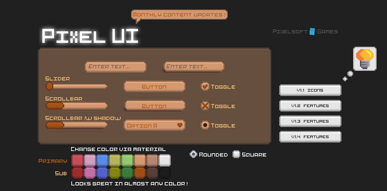 Pixel UI by DirePixel