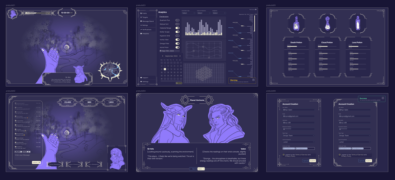 Modern Mystic - UI Kit by createdbyjerry