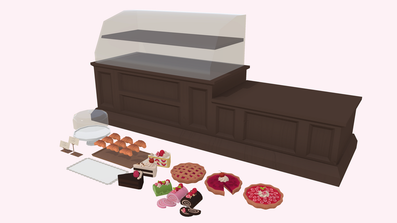 bakery asset pack by kxrejii