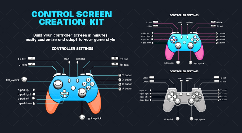 Controller setting screen creation kit by Robert Brooks ...