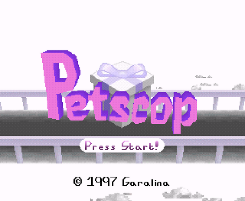 PETSCOP: Restored [PS1 Homebrew] by NITROYUASH