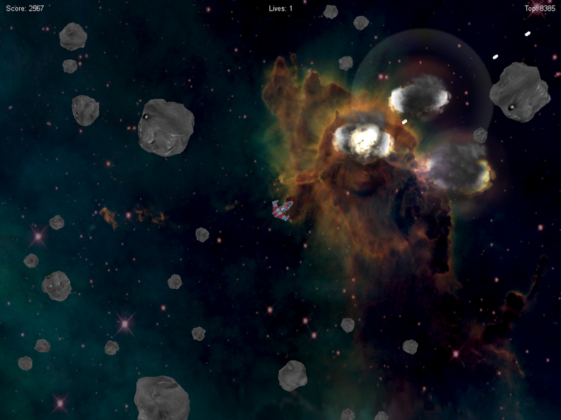 Asteroid Destroyer by Deozaan