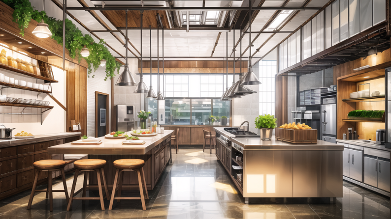 Restaurants Visual Novel Backgrounds Free by Tainara-P