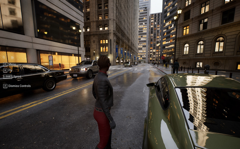 City Sample 2.0, an Unreal Engine Tech Demo by Adriwin78
