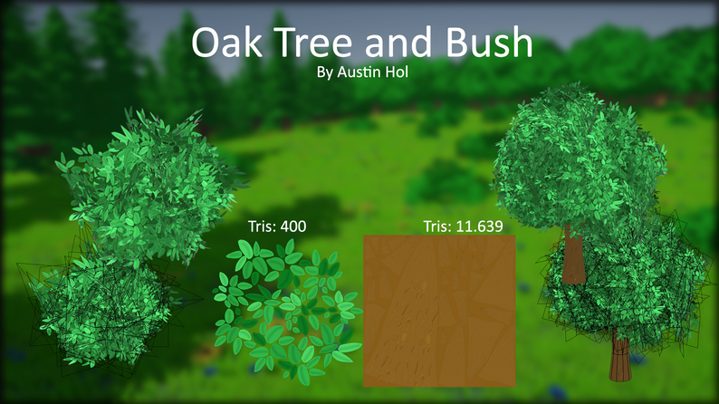 Handpainted Forest asset pack by austinni