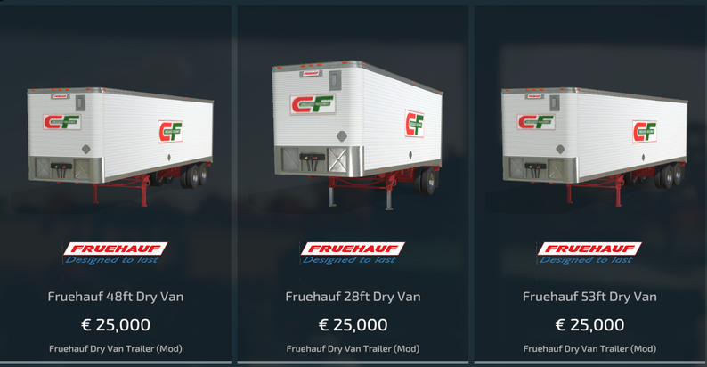 Fruehauf Trailer Pack by Whiskey Sierra Modding