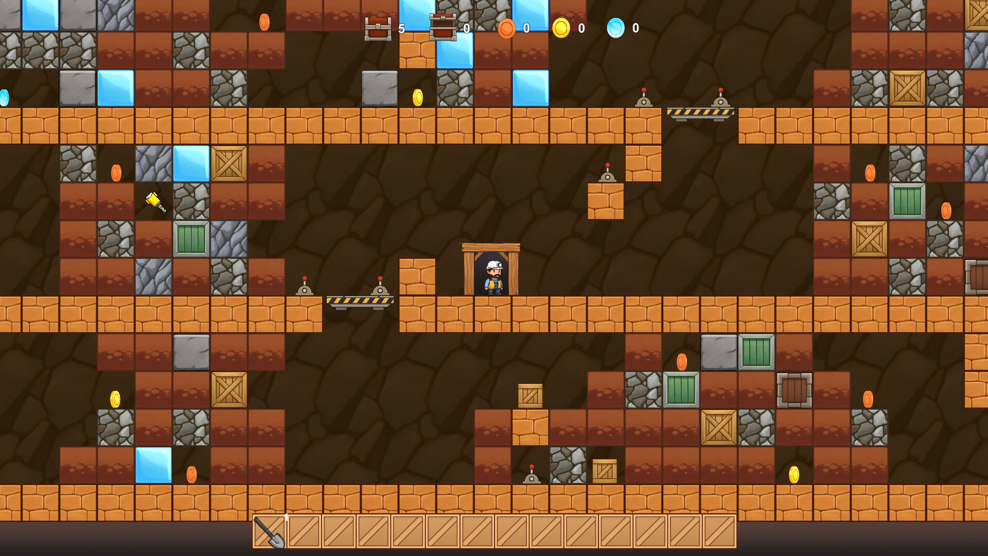 Miner Open Chests by Flash Engine Studio