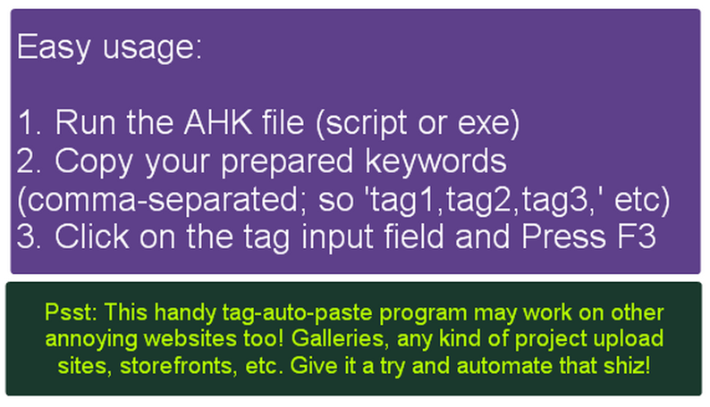 Unity Asset Store Keyword Auto Paste (AHK) by Reactorcore