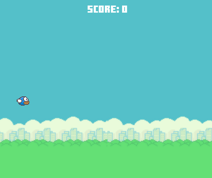 THE BLUE FLAPPY BIRD by yosefrbd 2