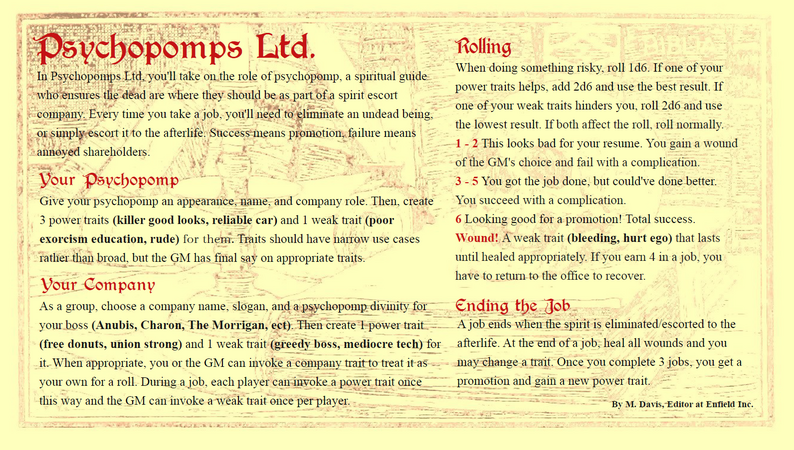 Psychopomps Ltd. by M. Davis