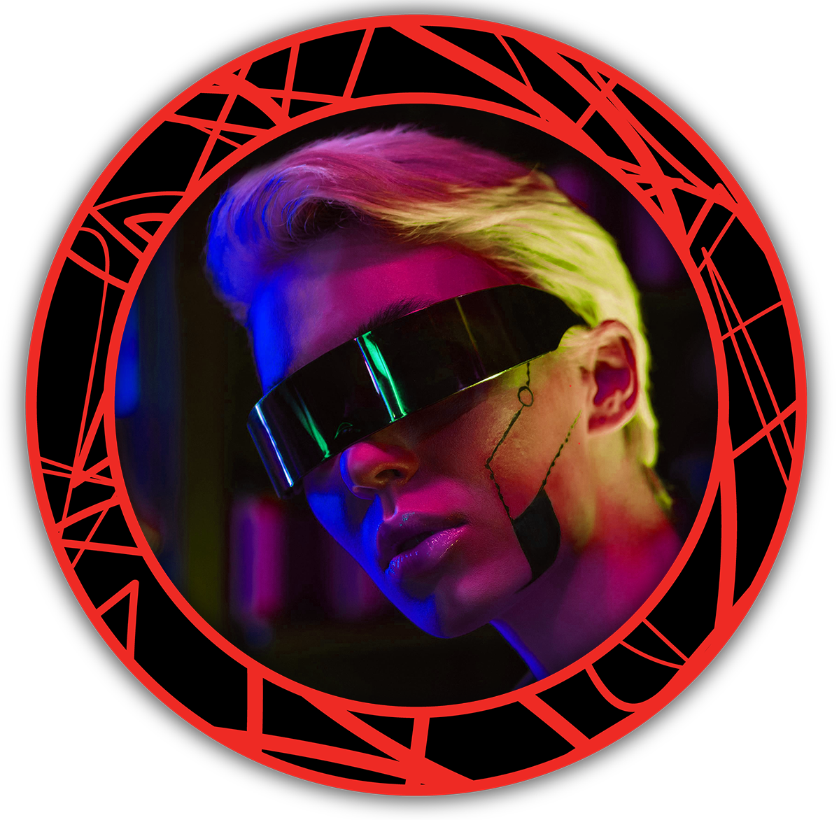 Cyberpunk RED VTT token borders by Kyros0