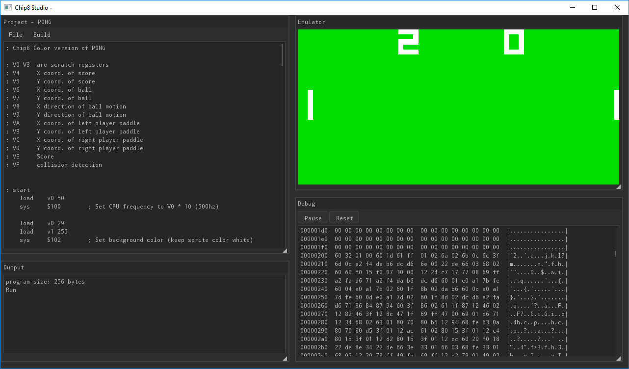 Chip8 Studio by Andreas Jonsson