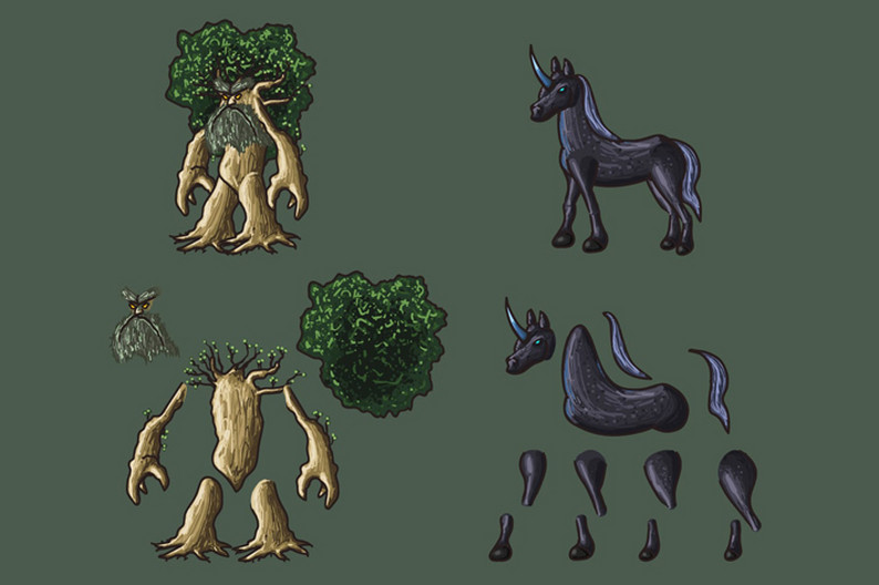 Free Elf Character Sprites by Free Game Assets (GUI, Sprite, Tilesets)