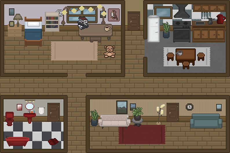 Pixel Rooms by ToffeeCraft