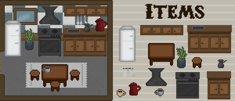 Pixel Rooms by ToffeeCraft