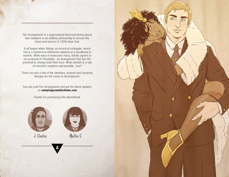 The Arrangement - Artbook & Teaser Comic by vampirepyramidscheme