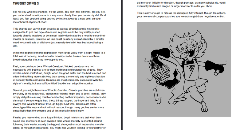 Short Stacked: A Monster TF Journaling Game by Duhad