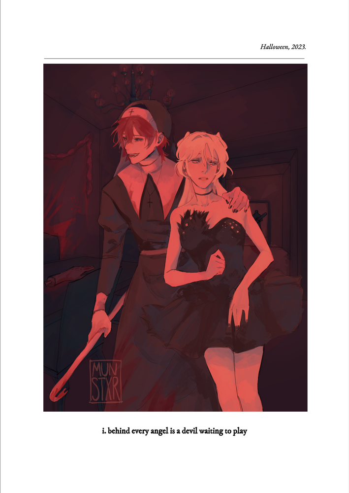 Killer Chat! Halloween Special by rosesrot, munstxr