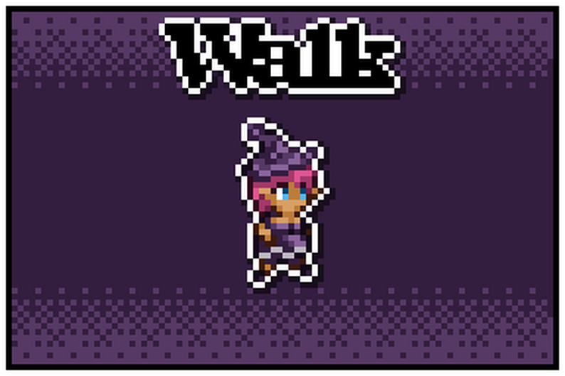 Fantasy Witch by Catdev by CatDev Pixelarts