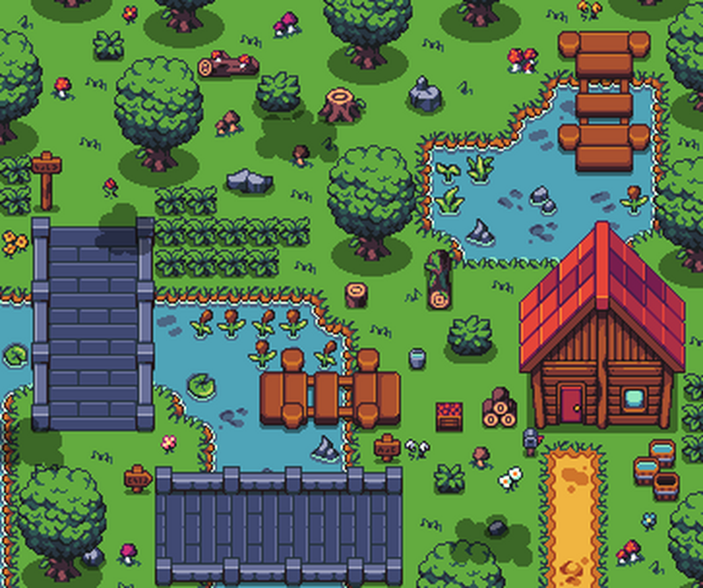 Pixel Fantasy Chronicles - RPG Asset Pack by Kijosoft