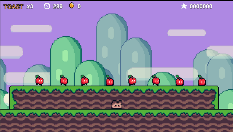 Super Toast World: GRASSLANDS (World 1) by LevelUpWithAlex