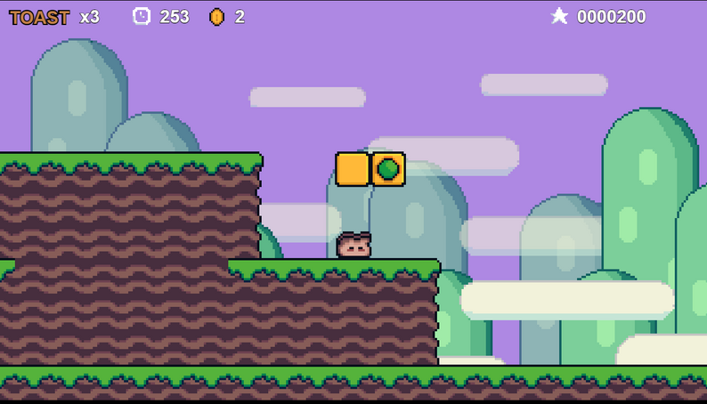 Super Toast World: GRASSLANDS (World 1) by LevelUpWithAlex