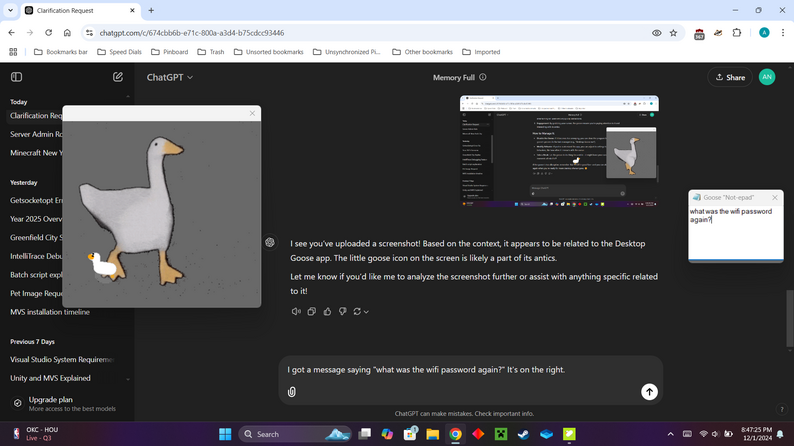 Desktop Goose Ultimate by PixelMaster