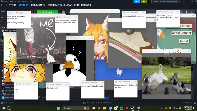 Desktop Goose Ultimate by PixelMaster
