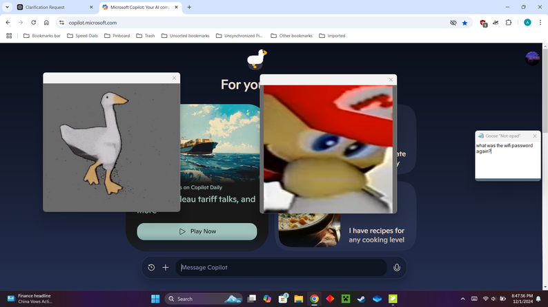 Desktop Goose Ultimate by PixelMaster