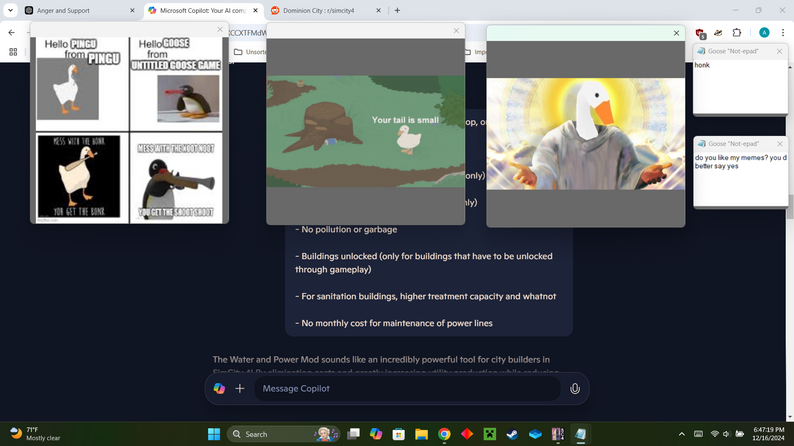 Desktop Goose Ultimate by PixelMaster
