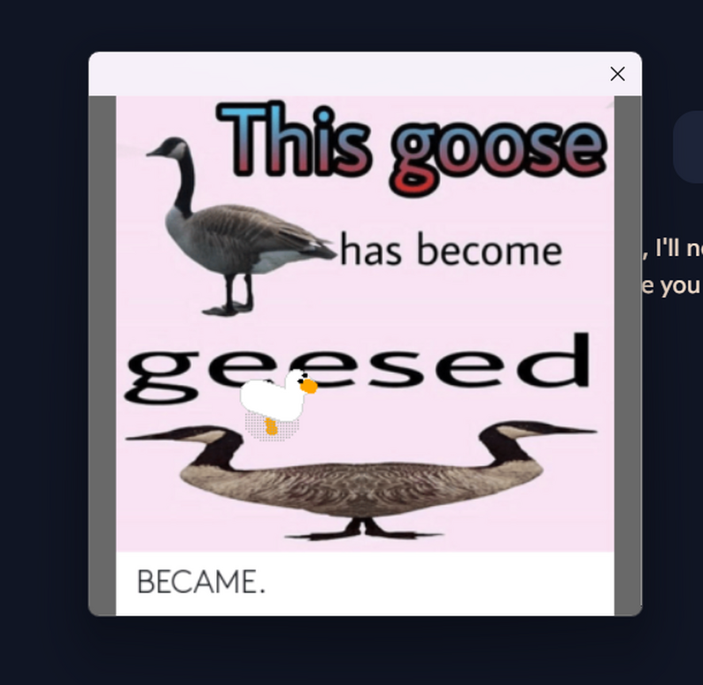 Desktop Goose Ultimate by PixelMaster
