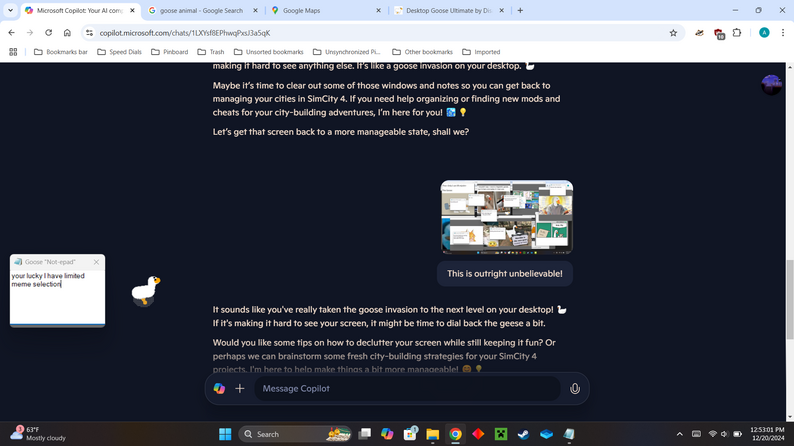 Desktop Goose Ultimate by PixelMaster