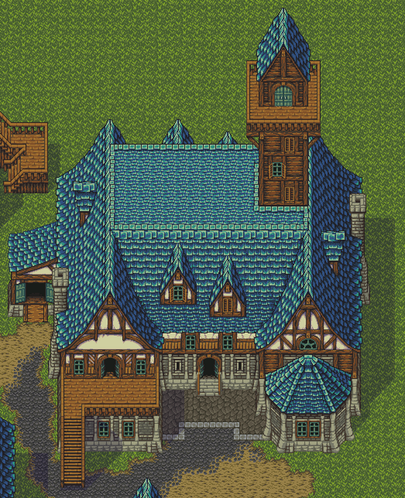 Pixel Art Tileset - Iconic Homestead by Seliel the Shaper
