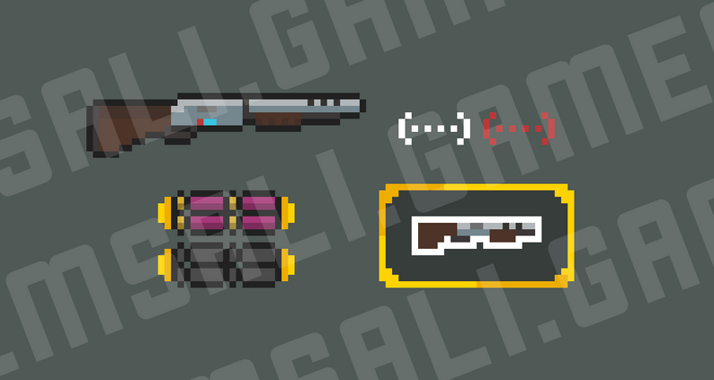 Pixel Shotgun Pack by EMSALI Assets