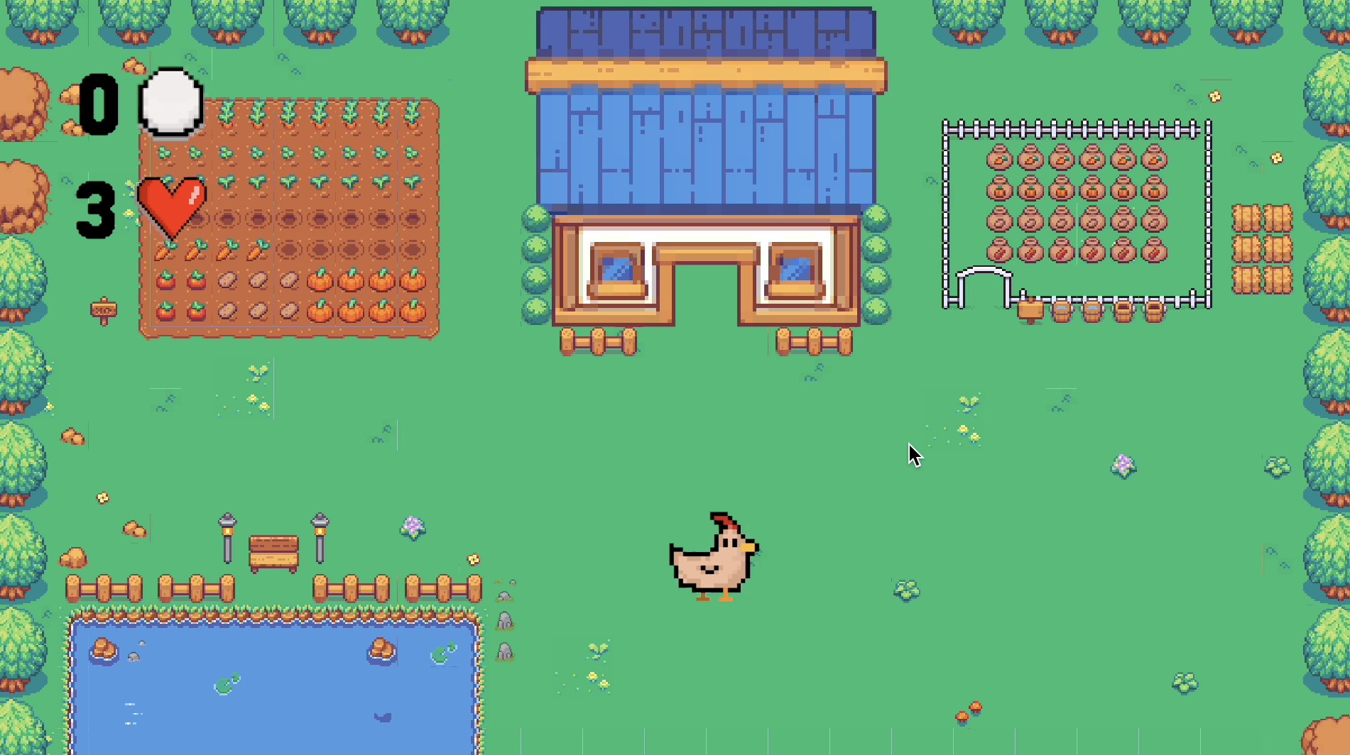 Chicken Run by Mandy Yap