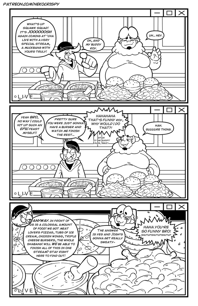 Squawk Squad Comic by NekoCrispy