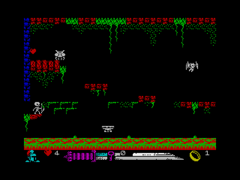 Cursed Castle DX (zx spectrum 128) by Fransouls