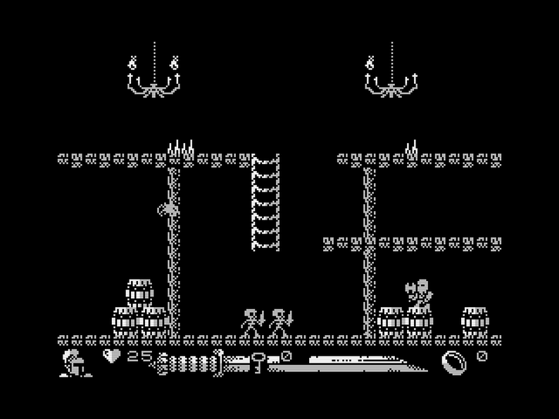 Cursed Castle DX (zx spectrum 128) by Fransouls