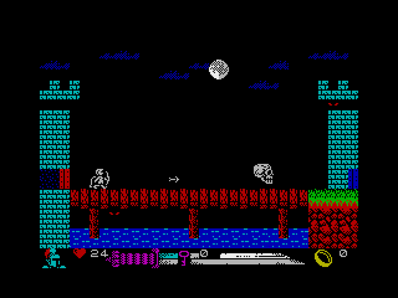 Cursed Castle DX (zx spectrum 128) by Fransouls