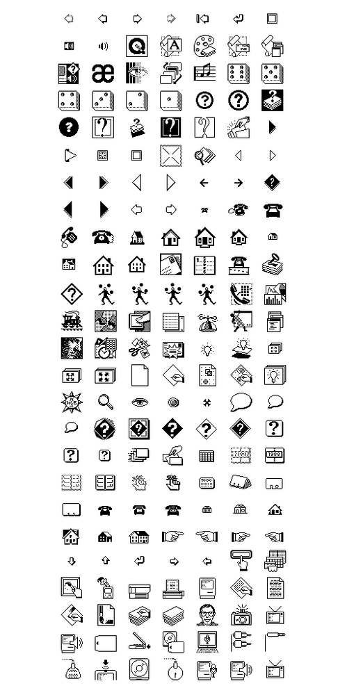 Hypercard Graphics Pack by Eliot Gardepe