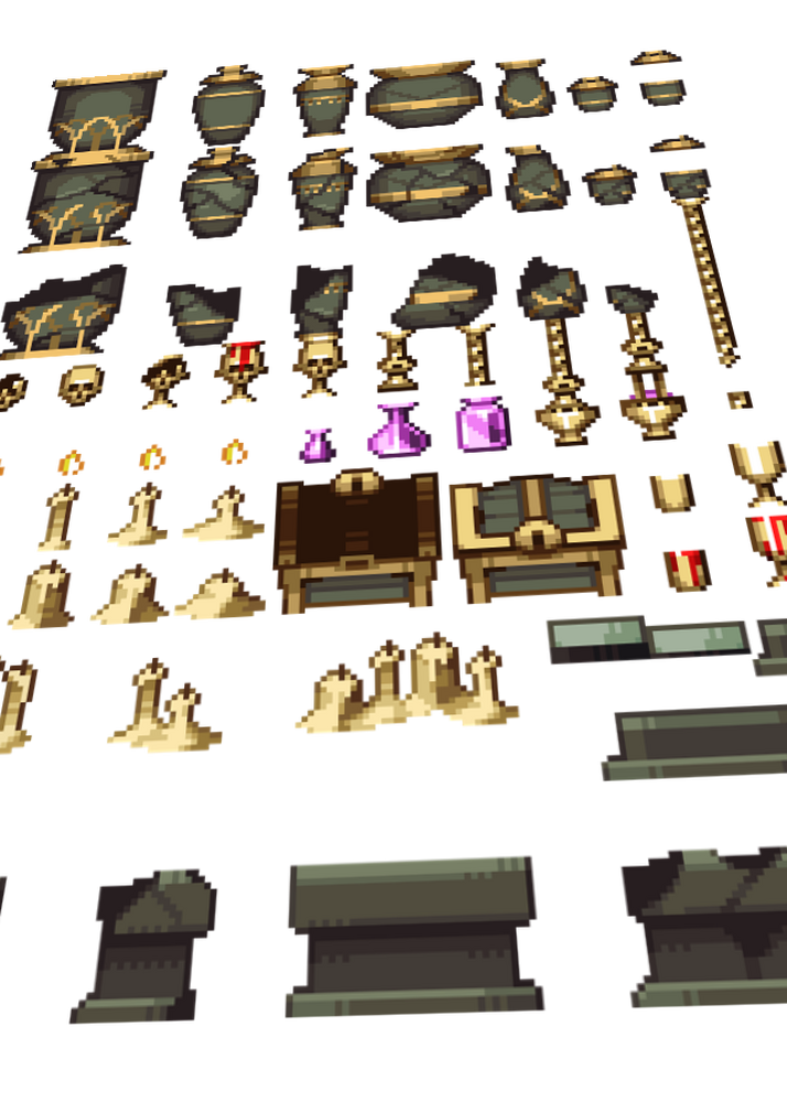 Fantasy Pack - Strange Temple by Anokolisa