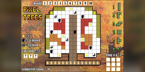 Pixel Trees by nosywombat