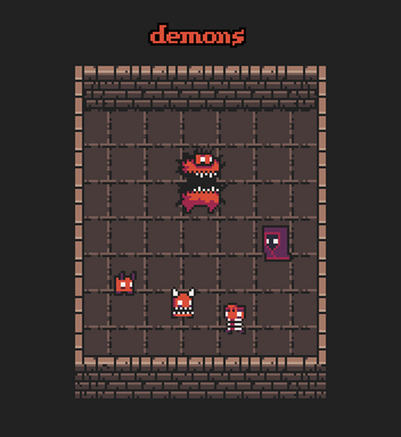 16x16 DungeonTileset II by 0x72