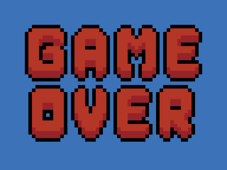 Pixel Typeface Sprite Set – Letters, Numbers & Symbols by Bragorn