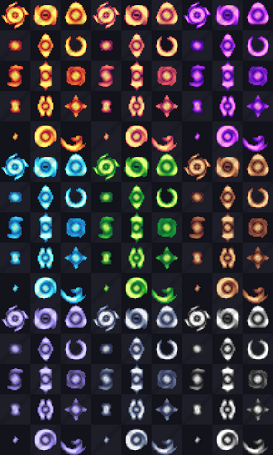 Pixel Bullet 24x24 Part 1 by BDragon1727