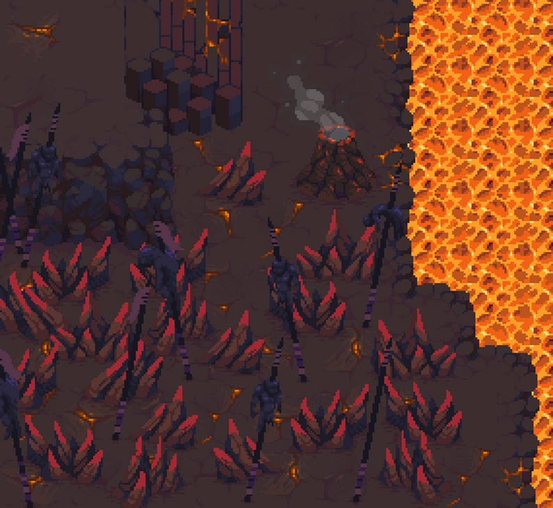 Epic RPG World - Volcano by RafaelMatos